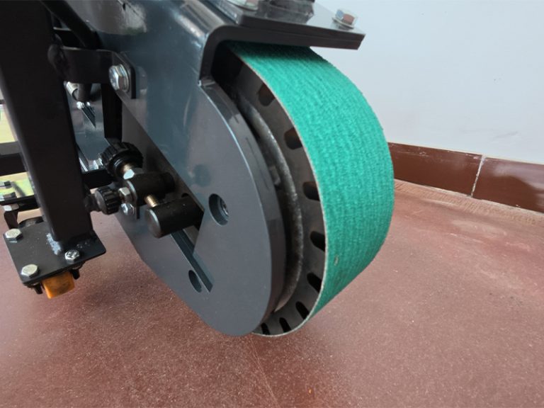 Hand Push Belt Grinder 116 - Belt Sander Machine For Metal Plate